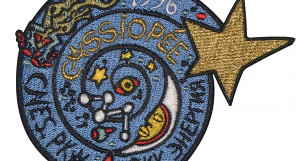 Toppa ricamata Cassiopeia Soyuz TM-24 Space Program