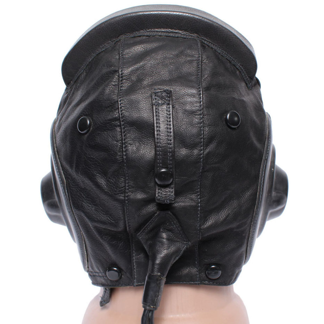 Soviet Pilot summer leather flying helmet - Soviet Power