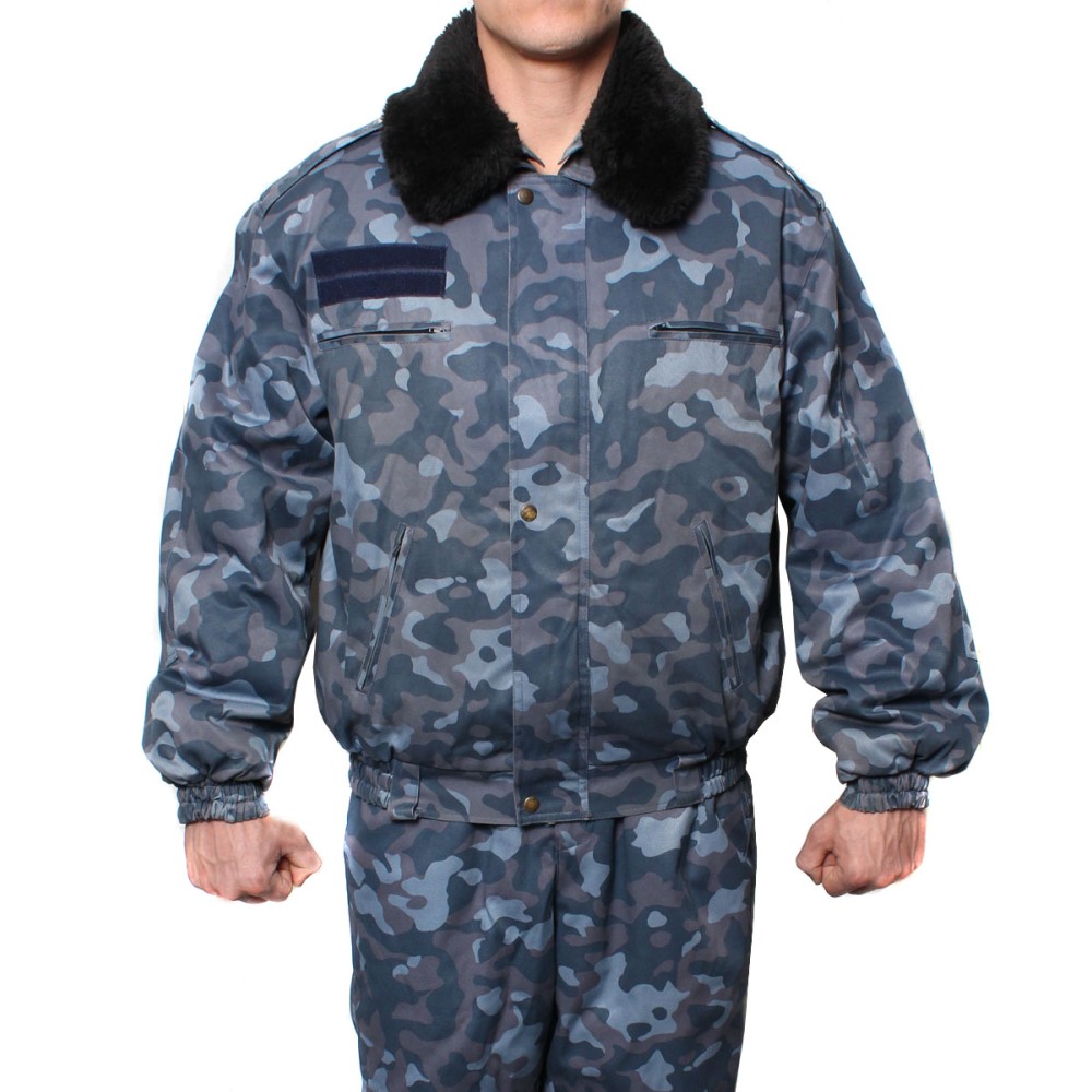 Ukrainian Police Officers blue urban camo winter uniform Militia 56-5 ...