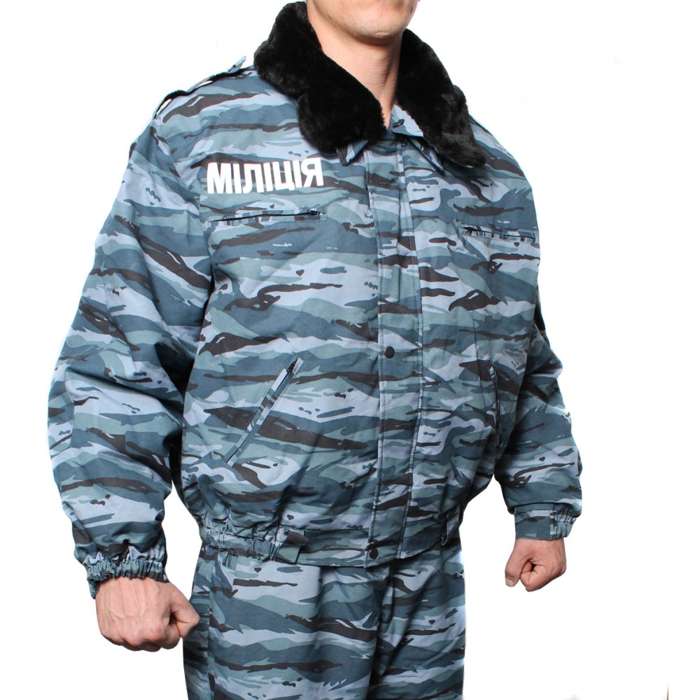 Ukraine Police Special Forces Officers winter urban uniform Militia 60/ ...