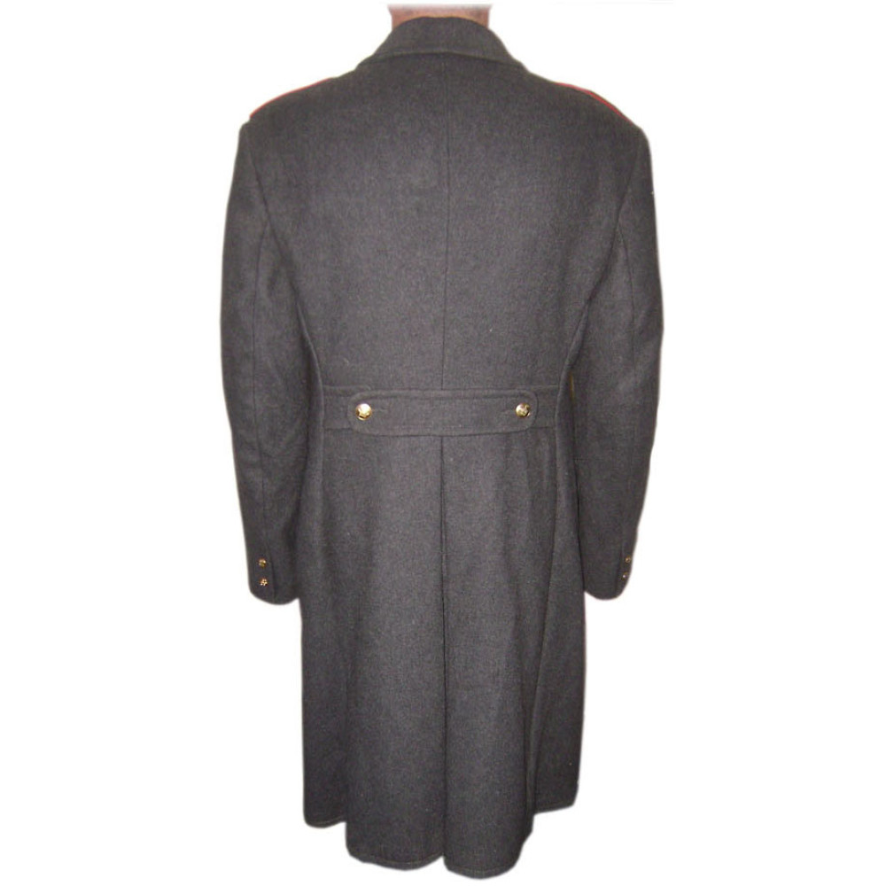 USSR winter woolen Policeman gray Soviet Overcoat - Soviet Power