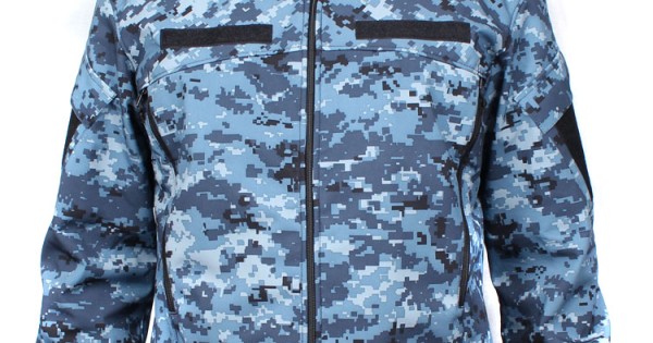 BLUE DIGITAL demi season camo Softshell jacket