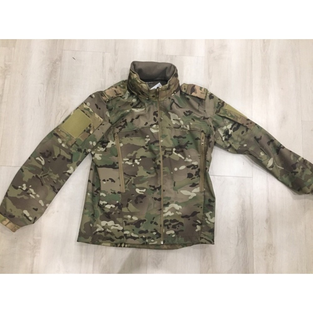 Airsoft Demi-season MULTICAM camo Softshell jacket - SOFTSHELL