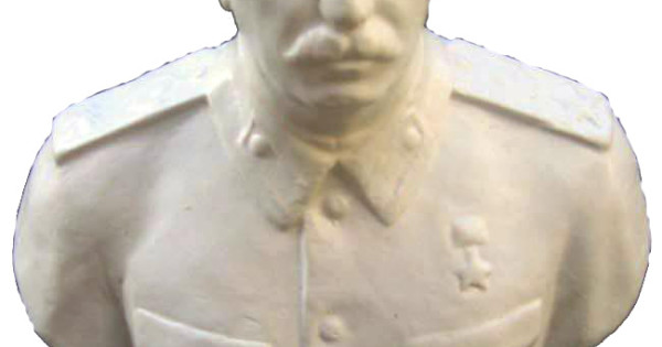 Busto del líder soviético Stalin (Jughashvili)