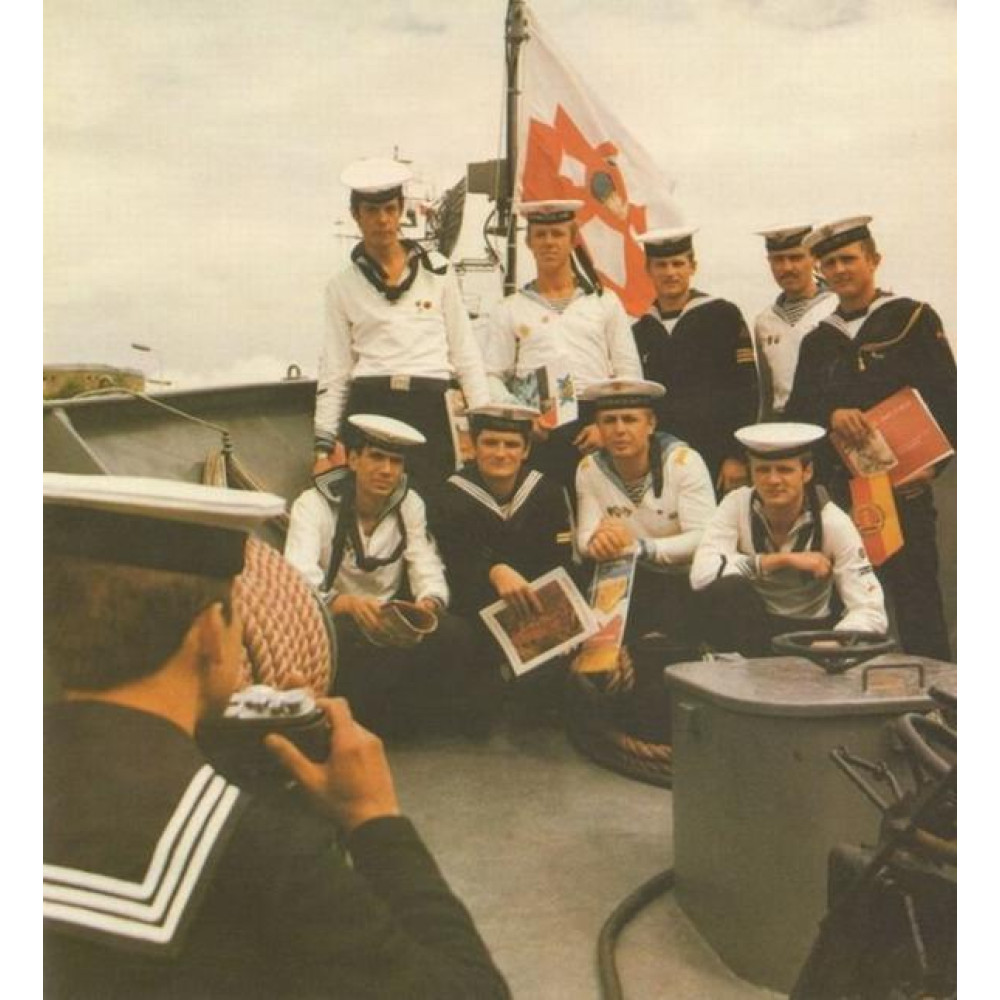 Soviet Naval visorless white Sailor Hat - NAVAL