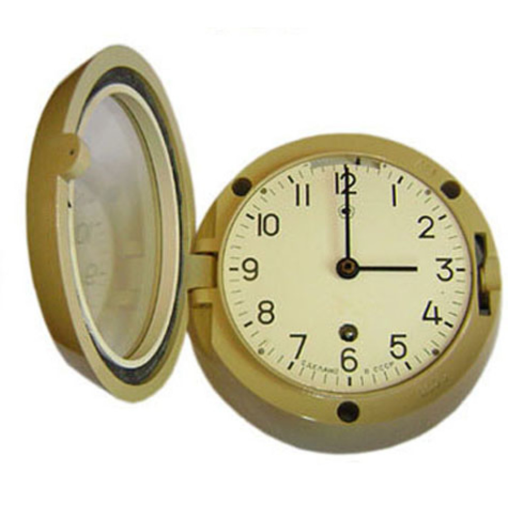 USSR Navy WALL CLOCK from Soviet ship / submarine