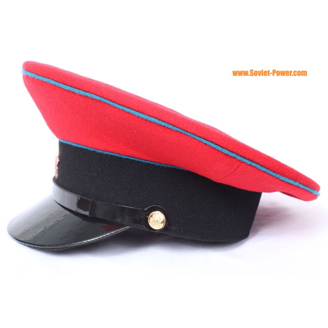 Soviet railway station Commandant visor hat - WW2 C8