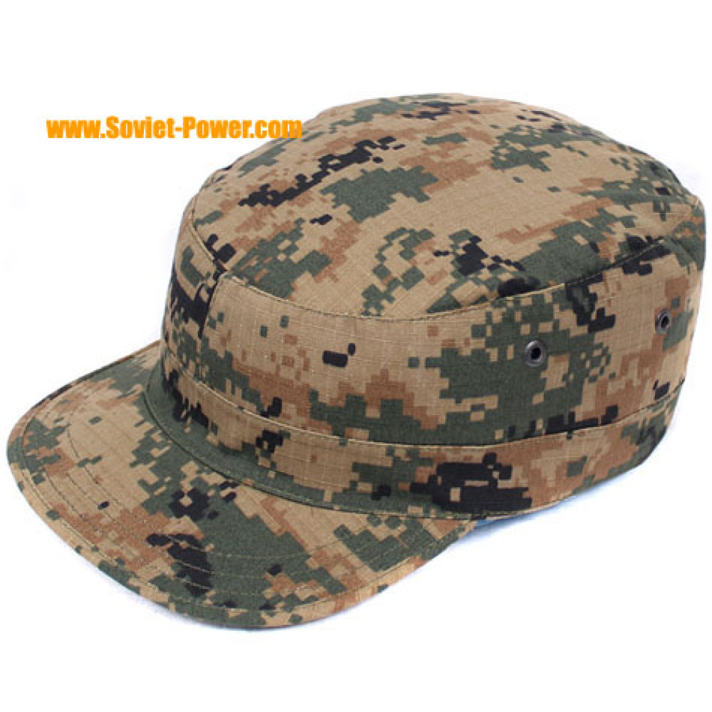 Digital MARPAT Special Forces SWAT Camo Hat US Tactical Cap - Soviet Power