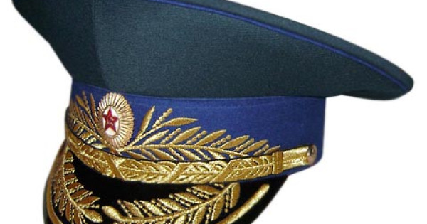 General, Admiral, Marshall hats