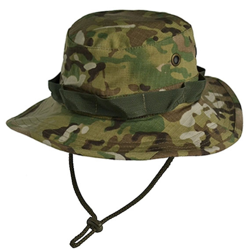 Panama camo boonie tactical hat MULTICAM rip-stop cap - Soviet Power