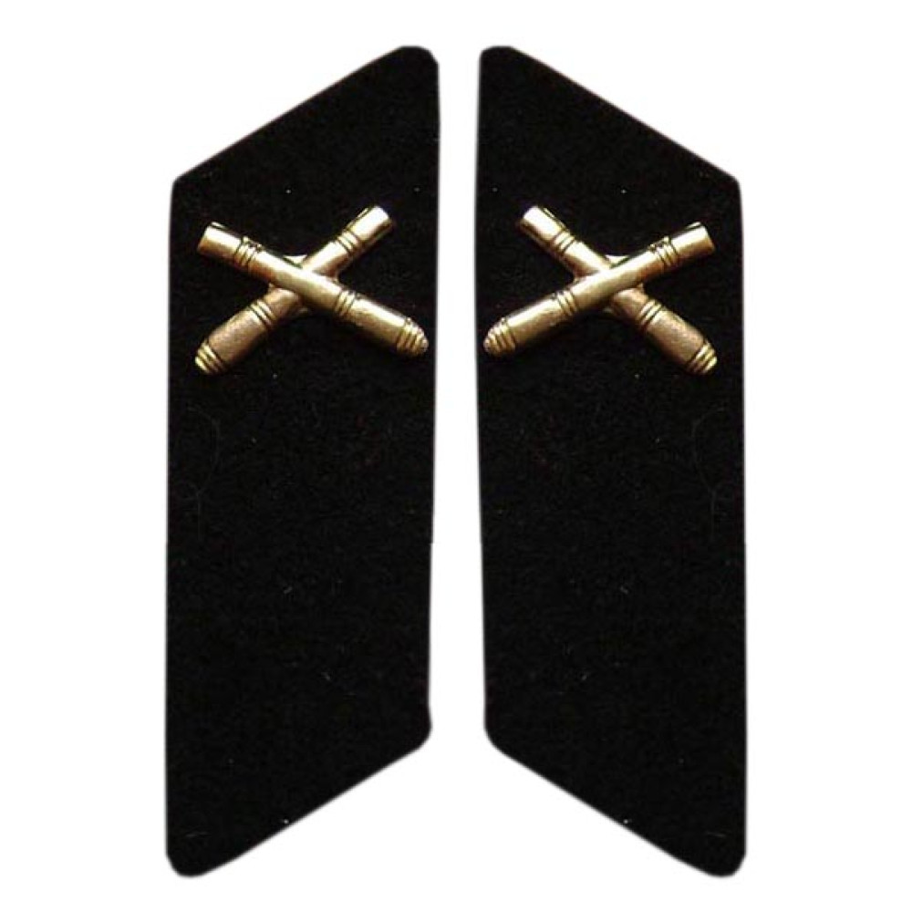 Red Army Artillery troops military Collar tabs Soviet professional gear ...