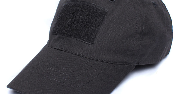 Gorra de béisbol negra táctica Ripstop con velcro - Soviet Power