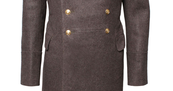 Soviet Army everyday Officers brown overcoat - Soviet Power