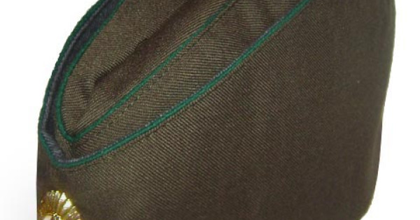 Soviet border guards Military hat Pilotka USSR summer headwear - Soviet ...