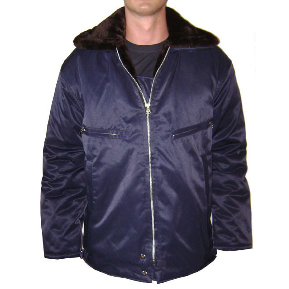 Soviet military winter pilot blue jacket - PILOT