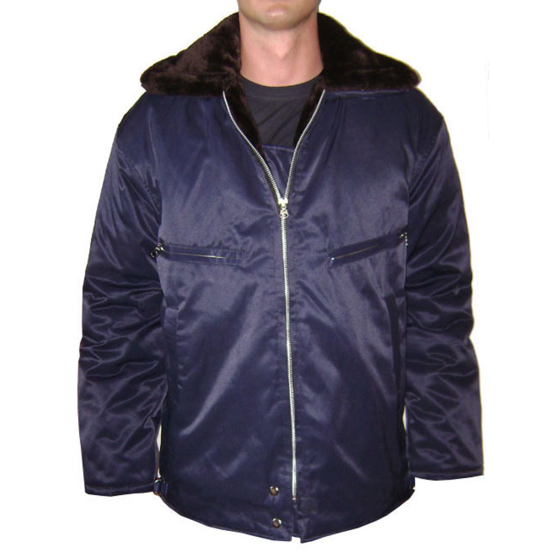 Soviet military winter pilot blue jacket - PILOT